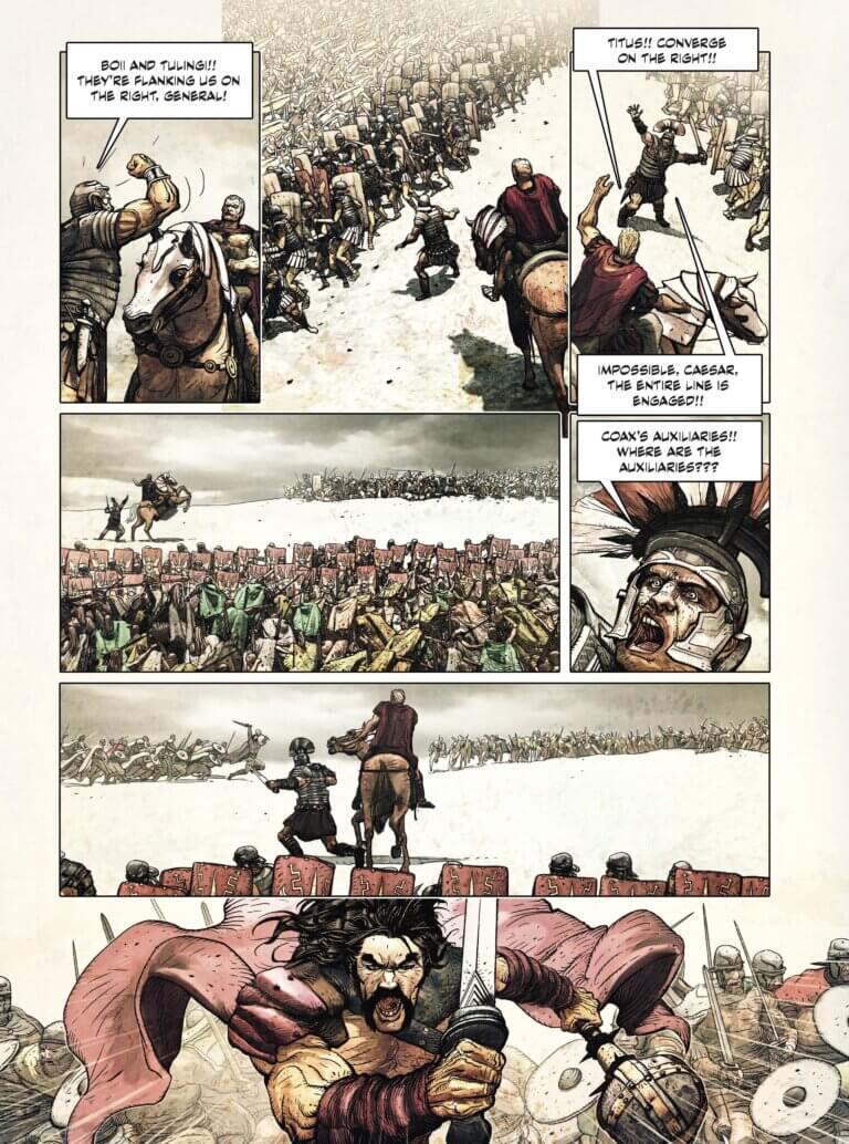 First Look at 'Caesar’s Spy' – An Epic New Tale Set in Ancient Rome ...