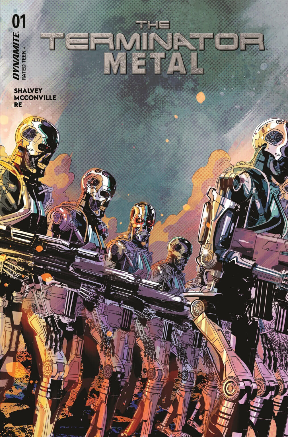 The Terminator Comics Upgrade With 'Metal' - Comics Bulletin